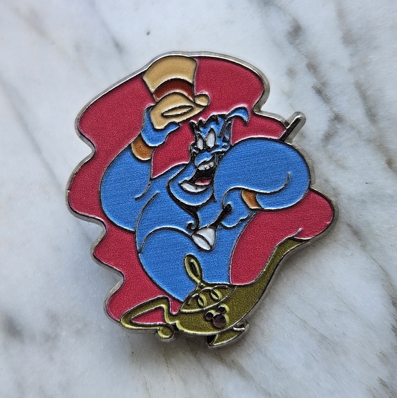 Disney | Jewelry | Genie From Aladdin Disney Pin | Poshmark